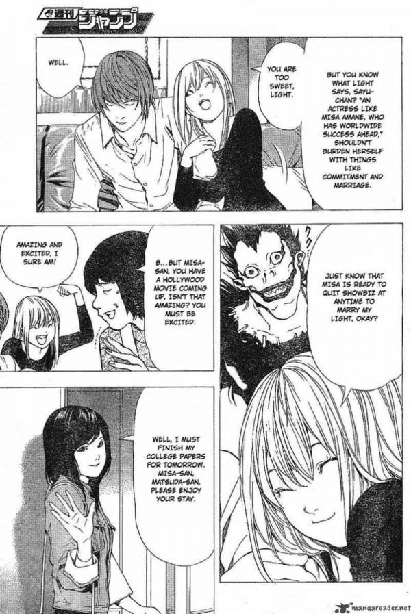 Light And Misa Married